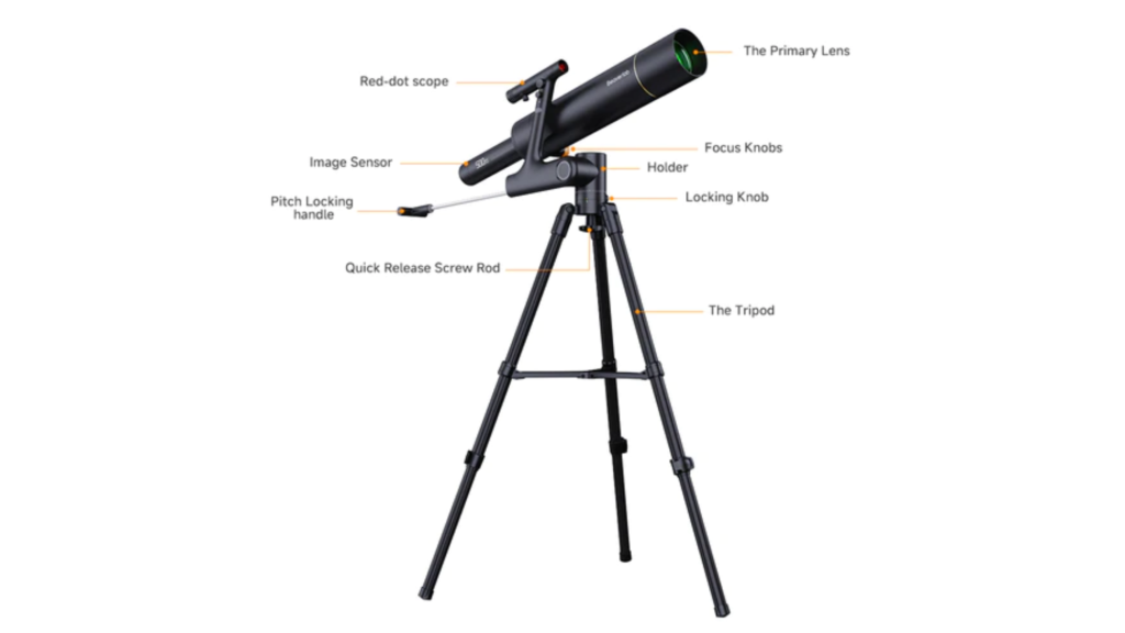 DDL-TW1-PRO Telescopio Digital Beaverlab TW1PRO-4K con conexión al celular – GOTAC