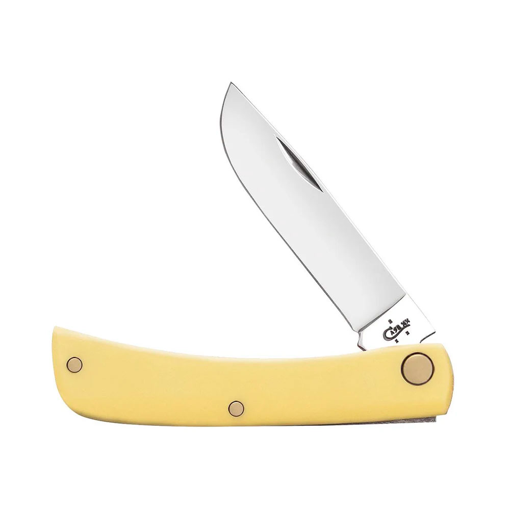 Navaja CASE Amarilla Smooth Sod Buster Jr. Ref – 80032 – GOTAC